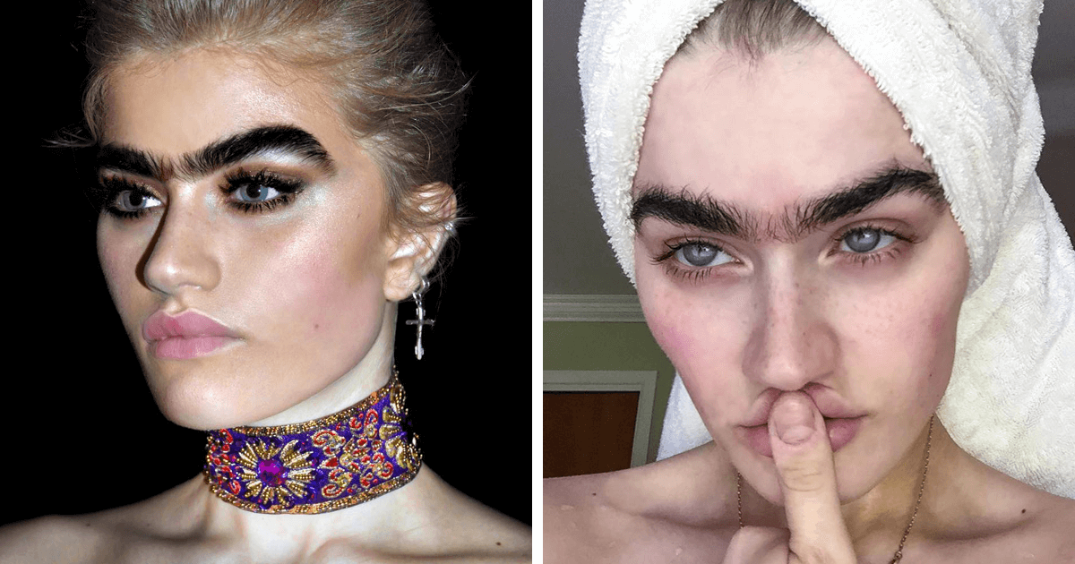 Sophia Hadjipanteli: a modelo que se recusa a fazer sua monocelha