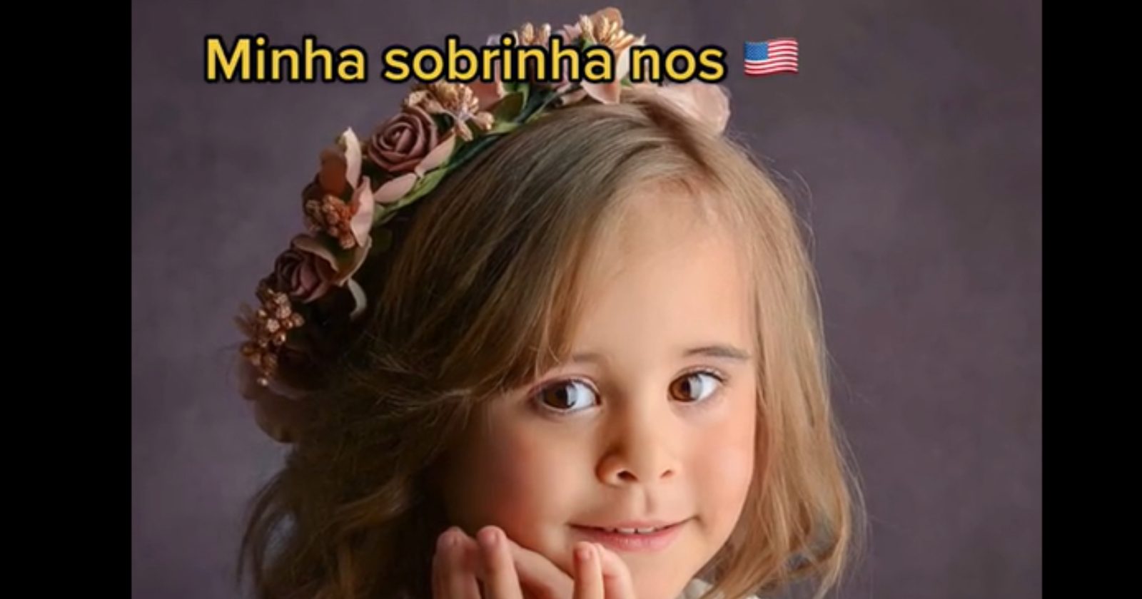 Minha Sobrinha Nos Estados Unidos X Minha Sobrinha No Brasil Vídeo