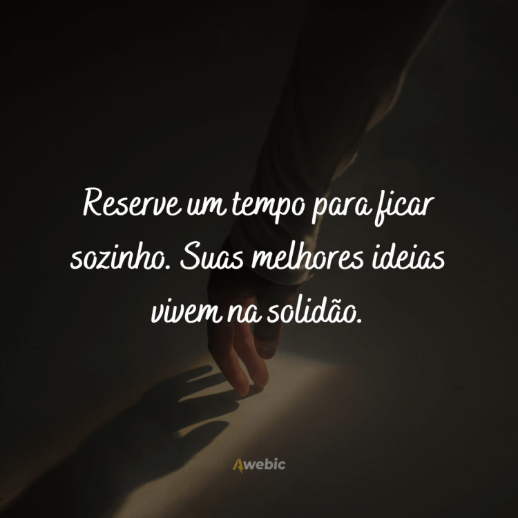 86 frases de solidão para sentir seu coração bem abraçado