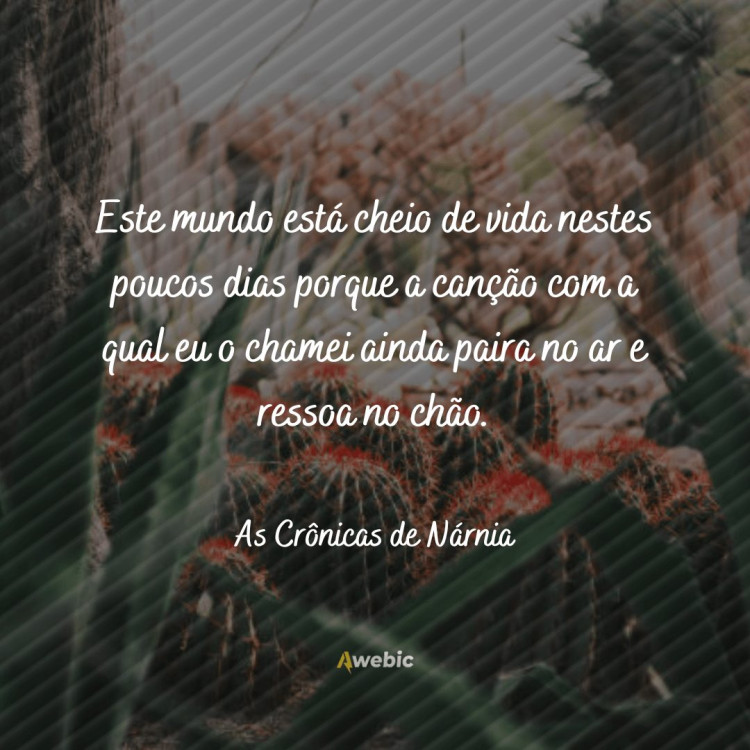 53 frases de As Crônicas de Nárnia que falam sobre Deus