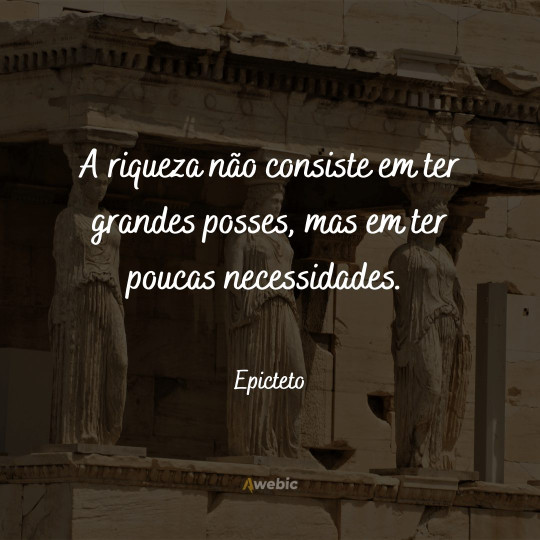 71 frases de Epicteto com reflexões históricas